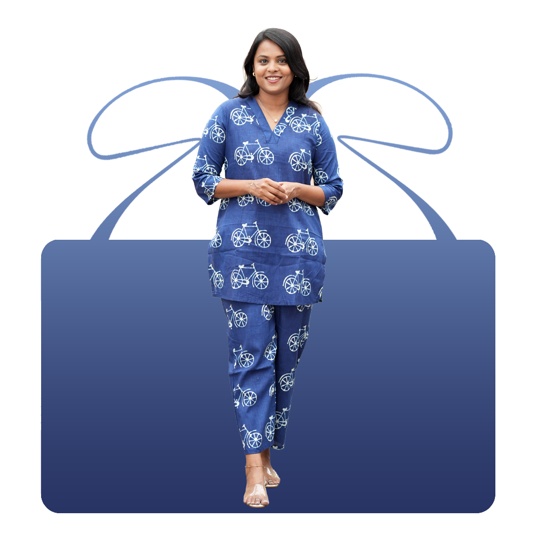 Day to night wear Co-ord set – SRI SAMAYA GARMENTS